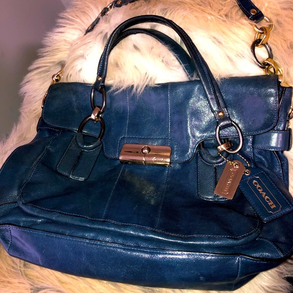 Coach | Bags | Coach Turquoise Color | Poshmark